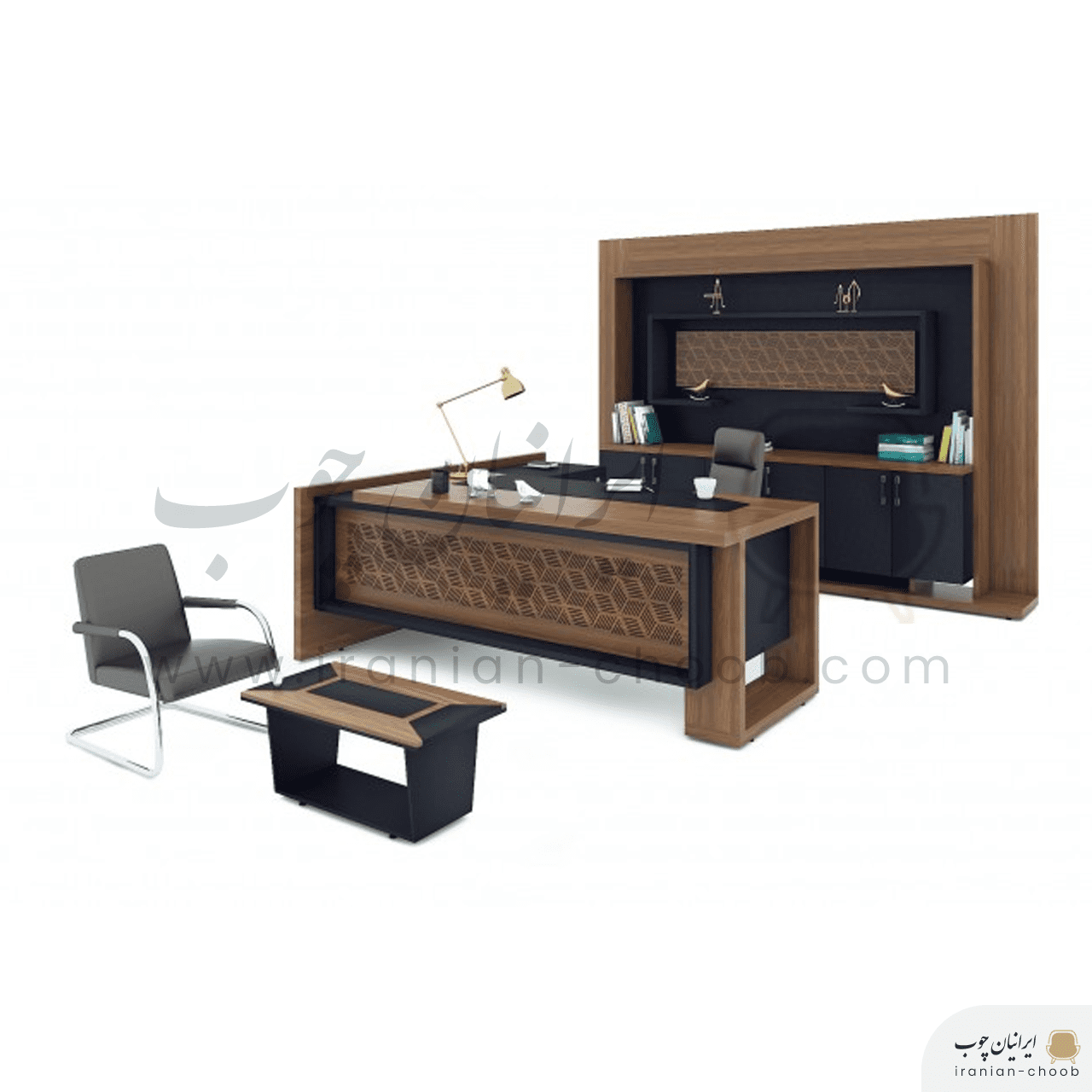 ست میز اداری ژینورا - فروشگاه ایرانیان چوب