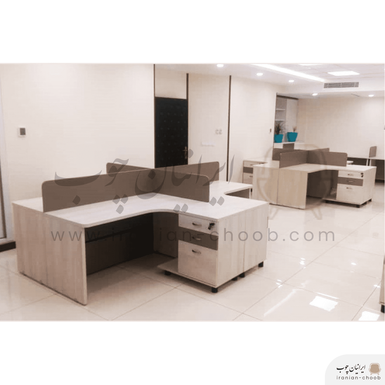 میز کارگروهی ایرانیان چوب مدل الوند - فروشگاه ایرانیان چوب